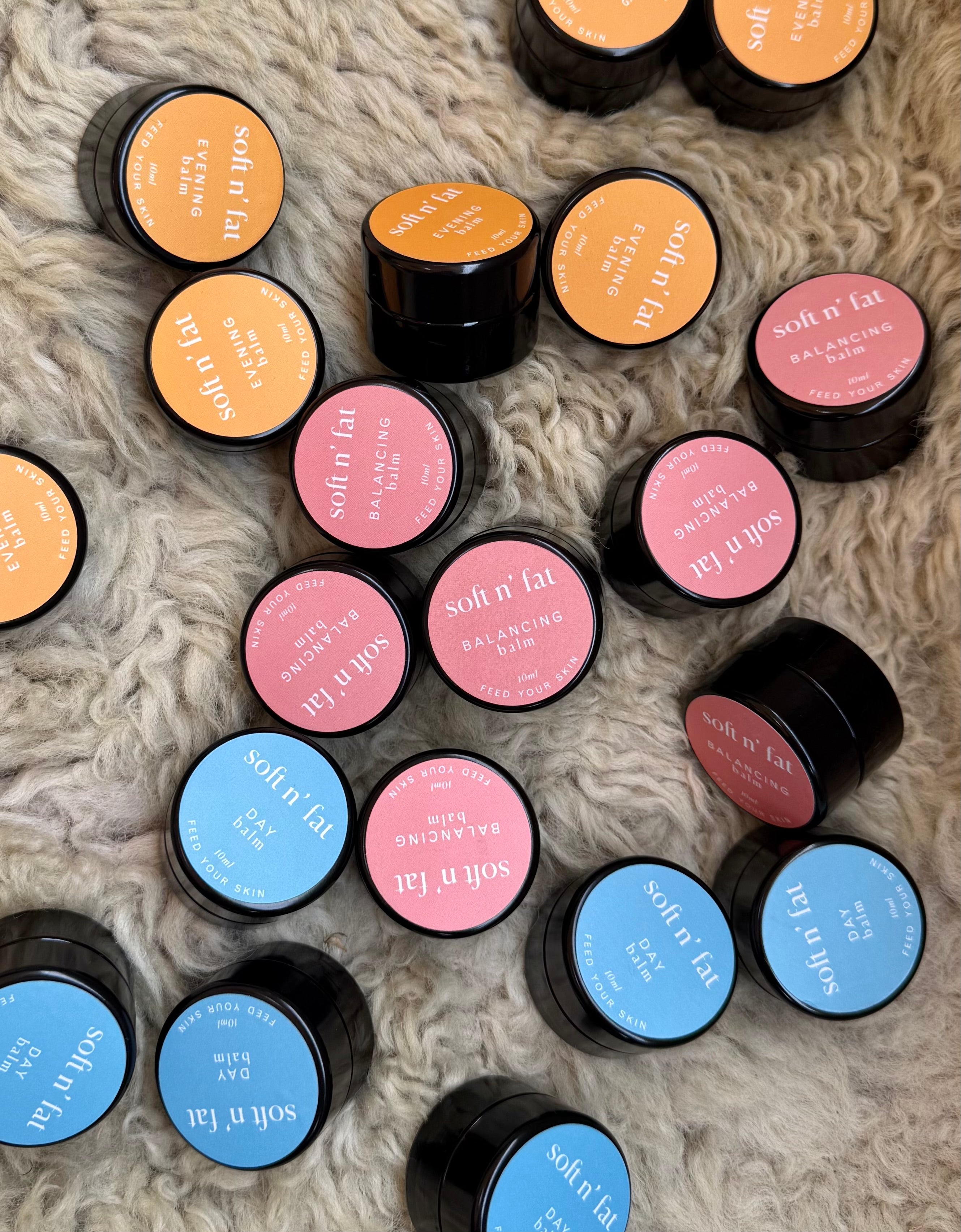 Mini Travel Face Balms – soft n' fat